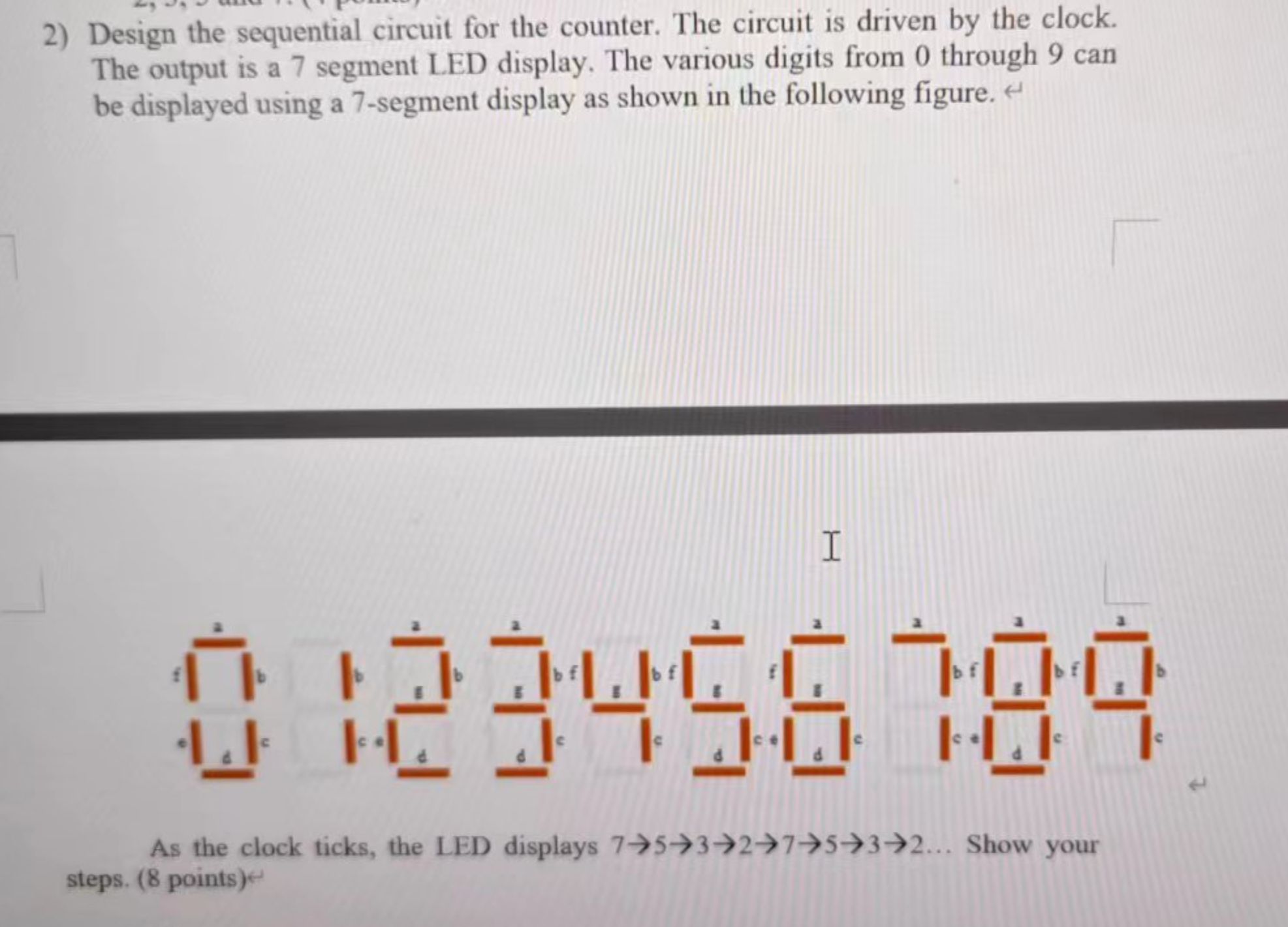 Solved Design the sequential circuit for the counter. The | Chegg.com