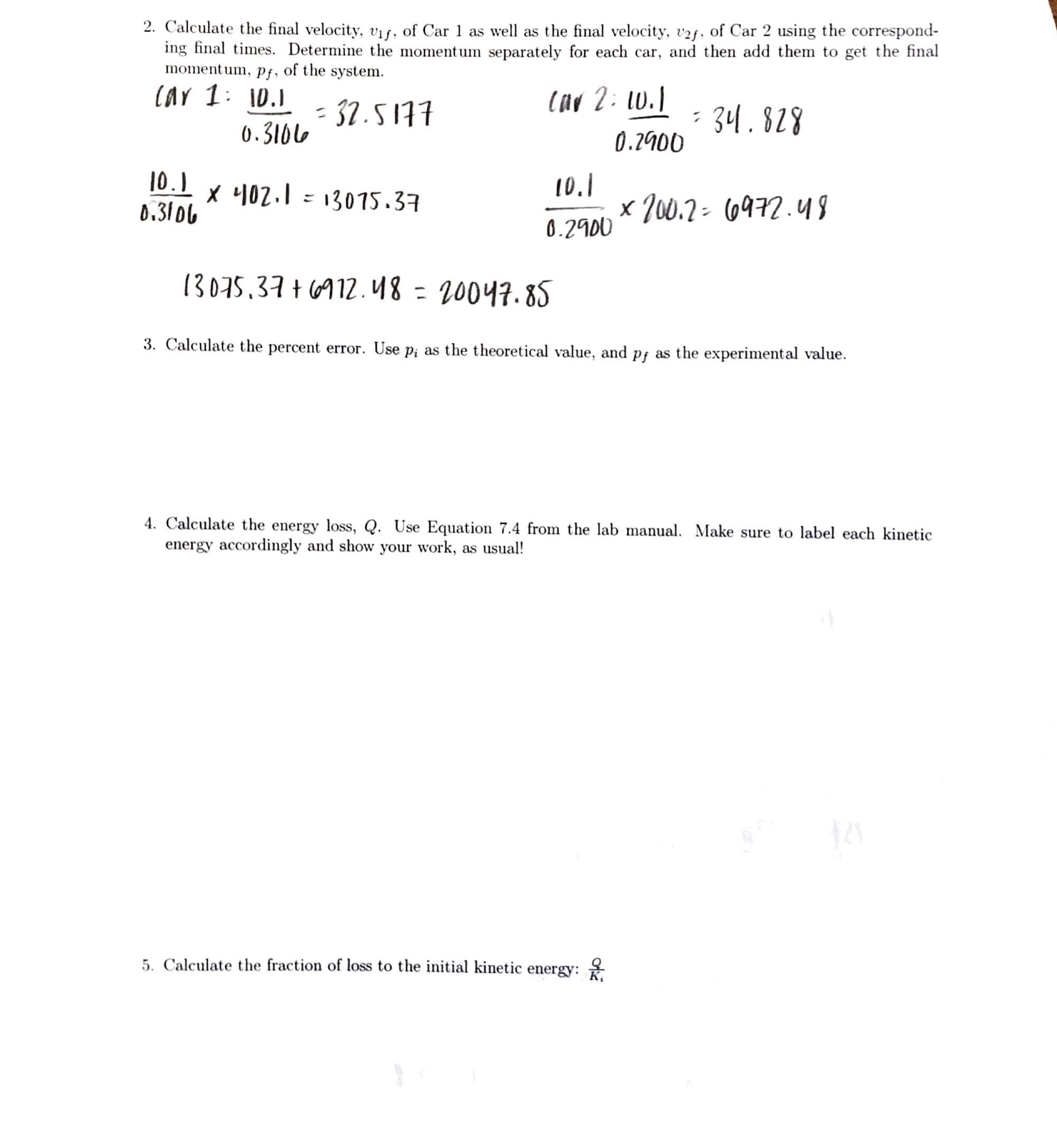 One Dimensional Collisions Length of the sail: 10.1 | Chegg.com