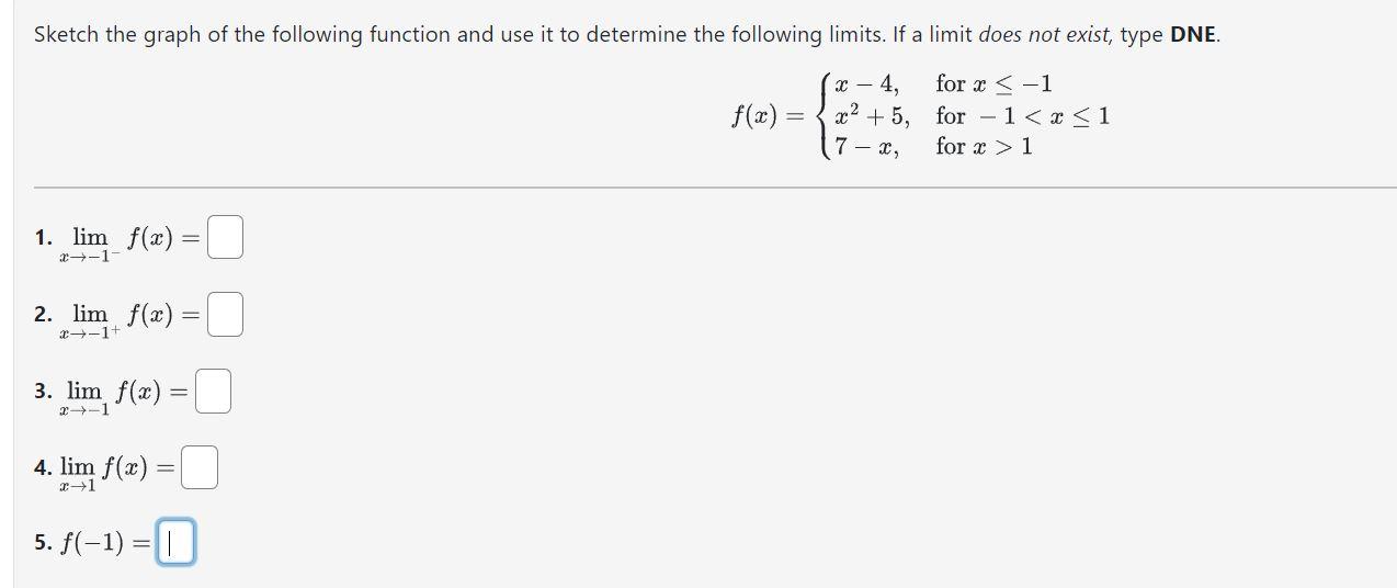 Solved Sketch the graph of the following function and use it | Chegg.com