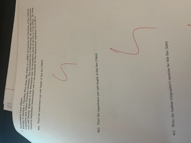 Solved 4. Transmission Lines (25pts) Batergy is piloting a | Chegg.com