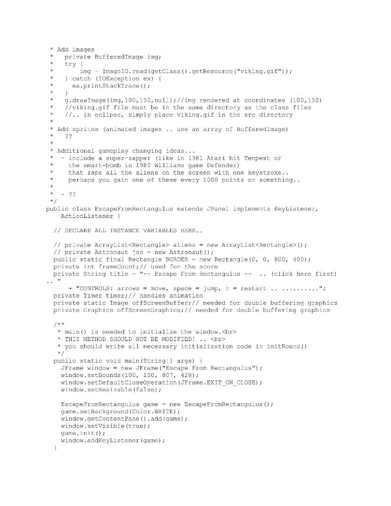 import java.applet. Applet; import java.awt.*; import | Chegg.com