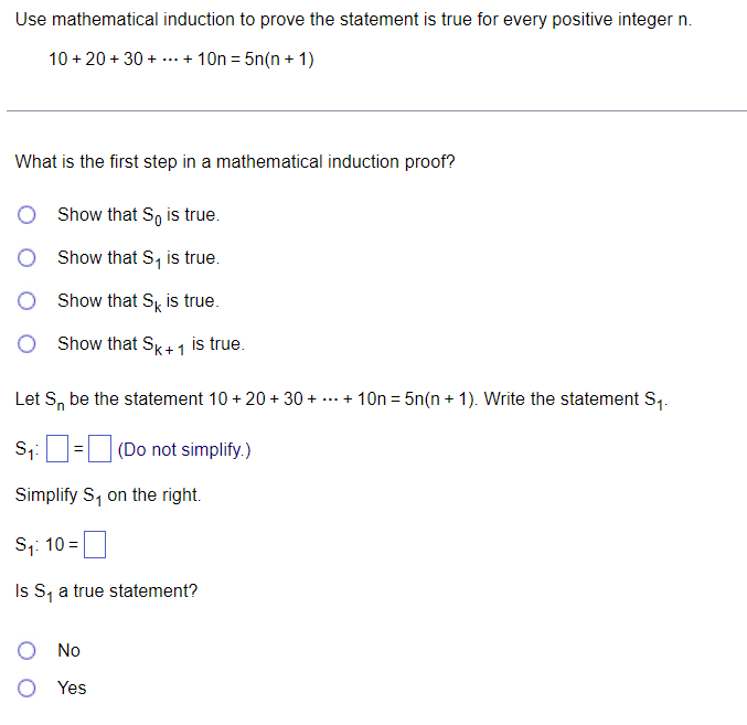 Solved Use mathematical induction to prove the statement is | Chegg.com