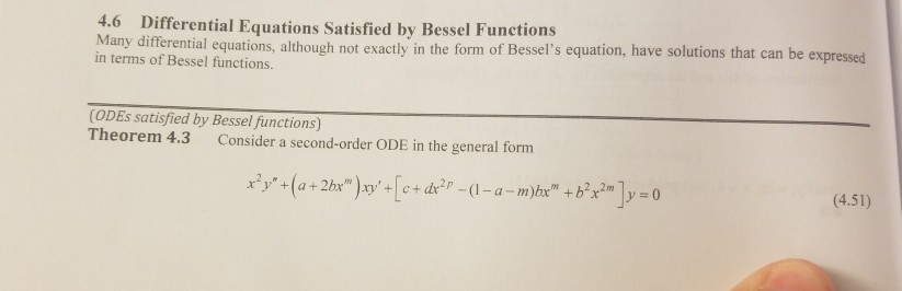 Solved Differential equations satisfied by Bessel functions | Chegg.com