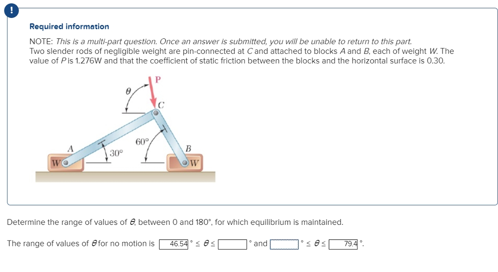 Solved Required information NOTE: This is a multi-part | Chegg.com