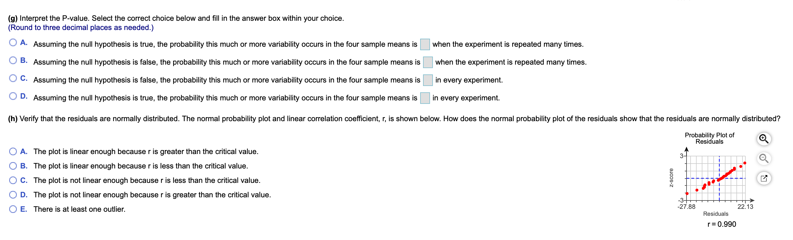 Solved A mathematics department has been experimenting with | Chegg.com