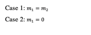 Solve for the acceleration of the system in the | Chegg.com