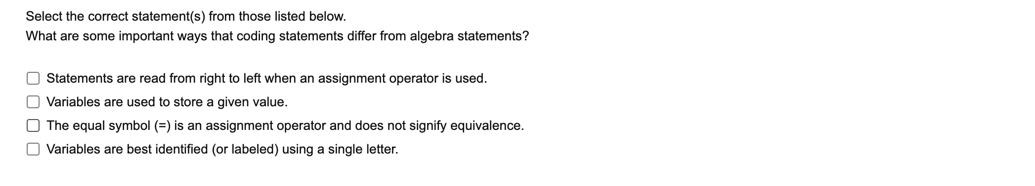 Solved Select the correct statement(s) from those listed | Chegg.com