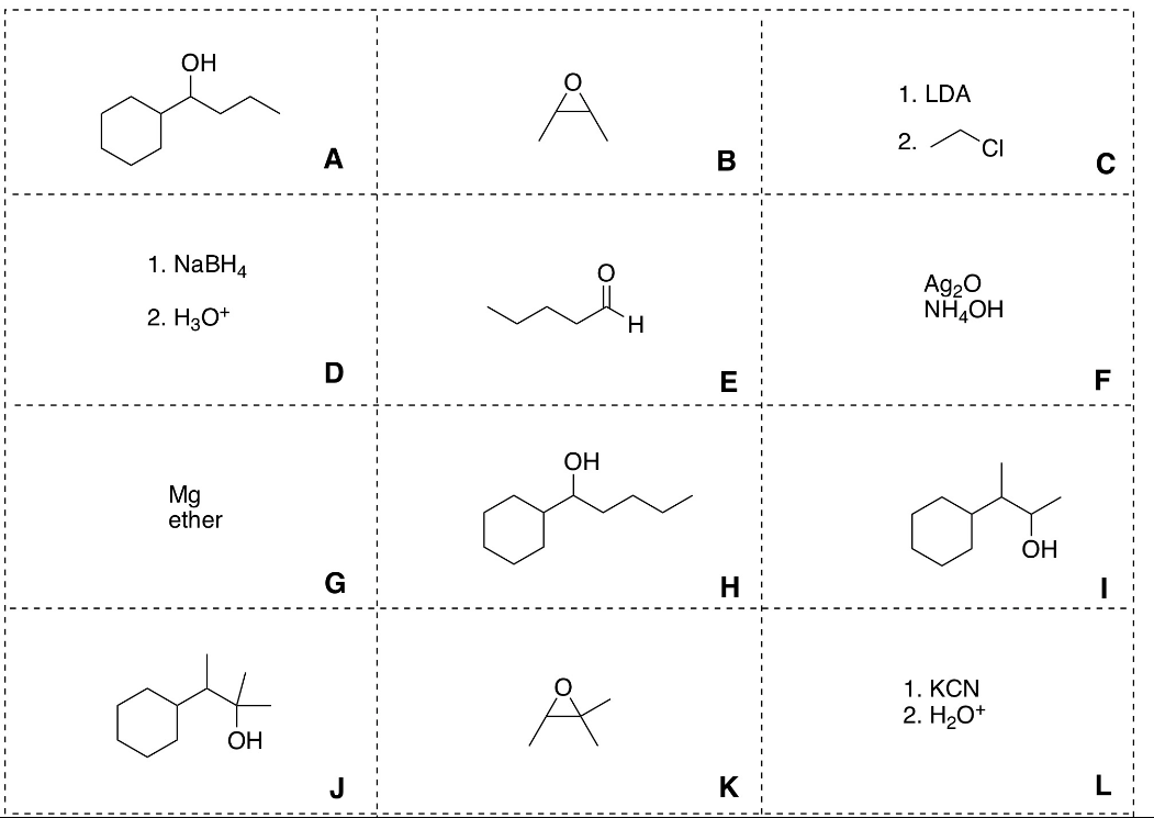 Solved \r\n\r\nA 1. LDA B 2. C 1. \\( \\mathrm{NaBH}_{4} \\) | Chegg.com