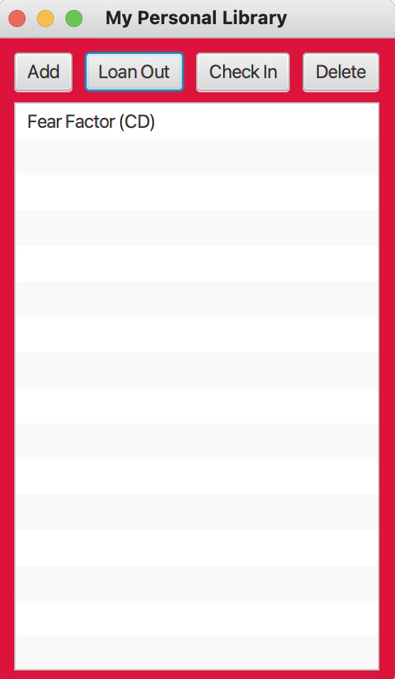 Solved Please help with JavaFX code. After loaning out an | Chegg.com