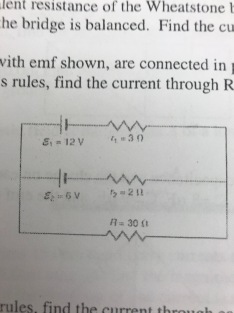 Solved two batteries, with emf shown, are connected in | Chegg.com