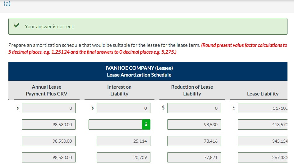 Solved The following facts pertain to a non-cancelable lease | Chegg.com