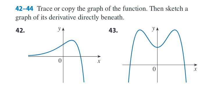 Solved 42-44 Trace or copy the graph of the function. Then | Chegg.com Solved 42-44 Trace or copy the graph of the function. Then | Chegg.com
