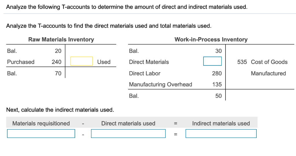 Solved Analyze the following T-accounts to determine the | Chegg.com Solved Analyze the following T-accounts to determine the | Chegg.com