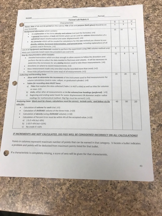Formal Lab PURPOSE: The purpose of this lab is to | Chegg.com