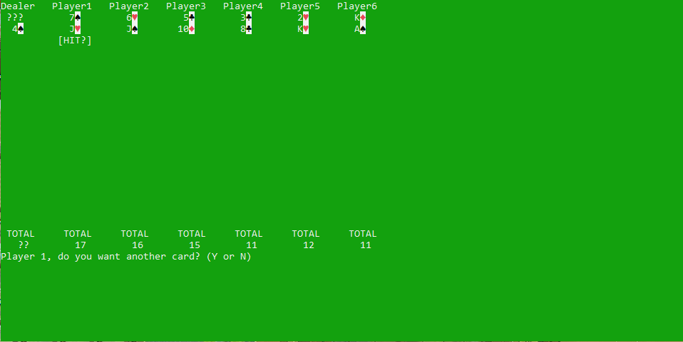 Solved C++ Blackjack Program Rules 1) This game will be | Chegg.com