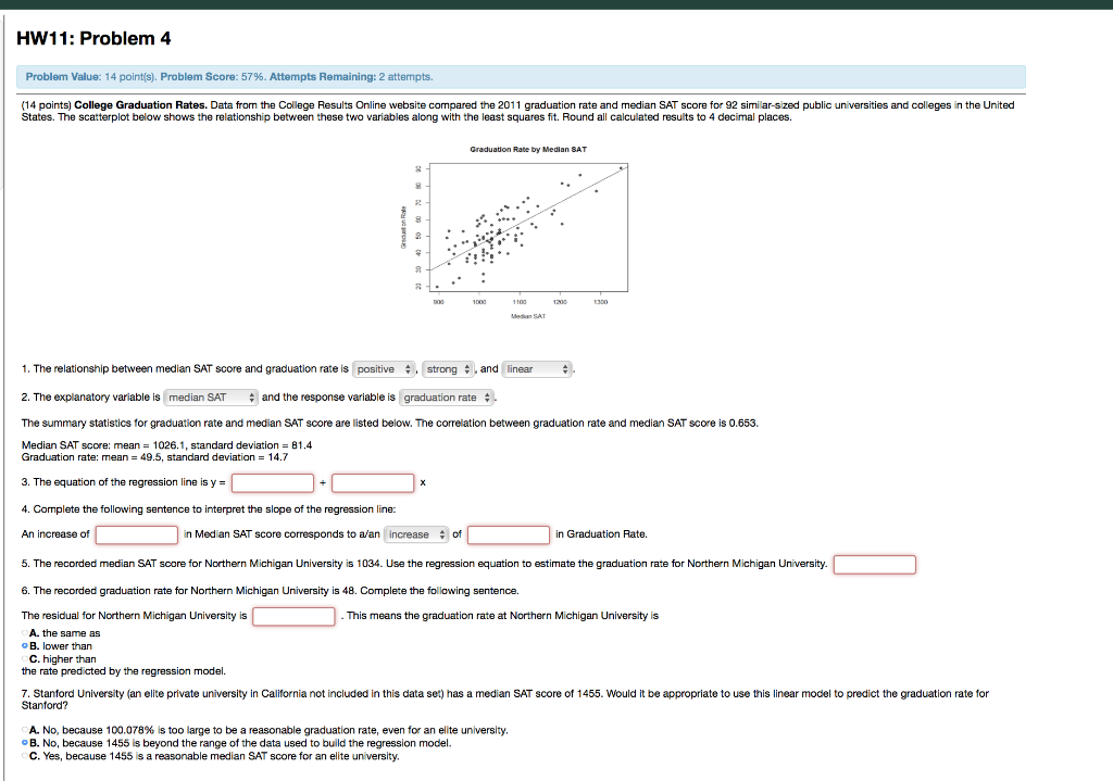 Solved HW11: Problem 4 Problem Value: 14 point/s). Problem | Chegg.com