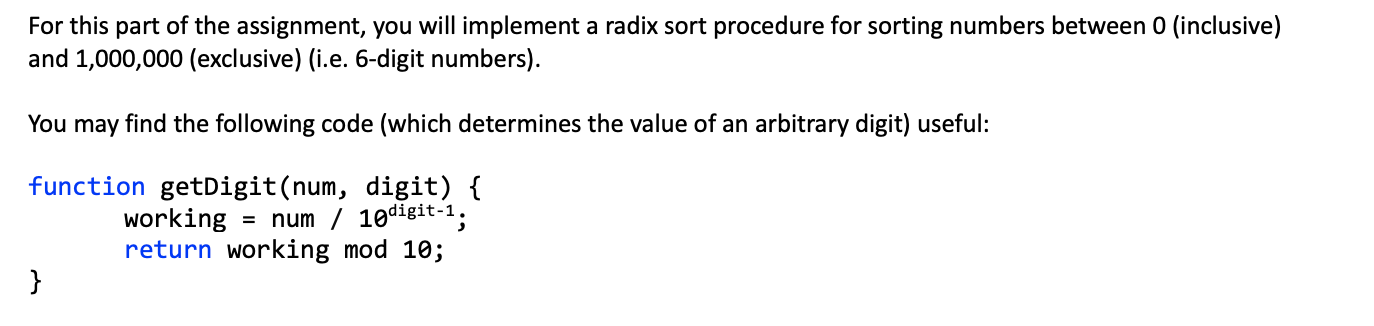 Solved For this part of the assignment, you will implement a | Chegg.com