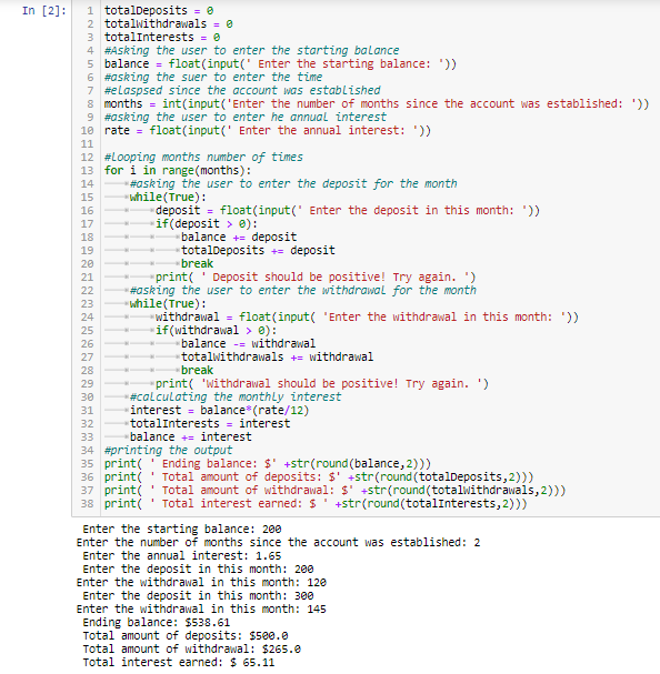 Solved How would I fix the following code so that it will | Chegg.com
