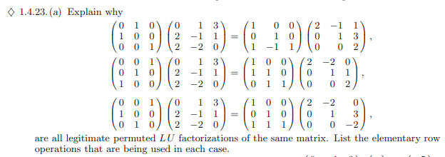 Solved How do you solve this problem? - Linear Algebra ( | Chegg.com