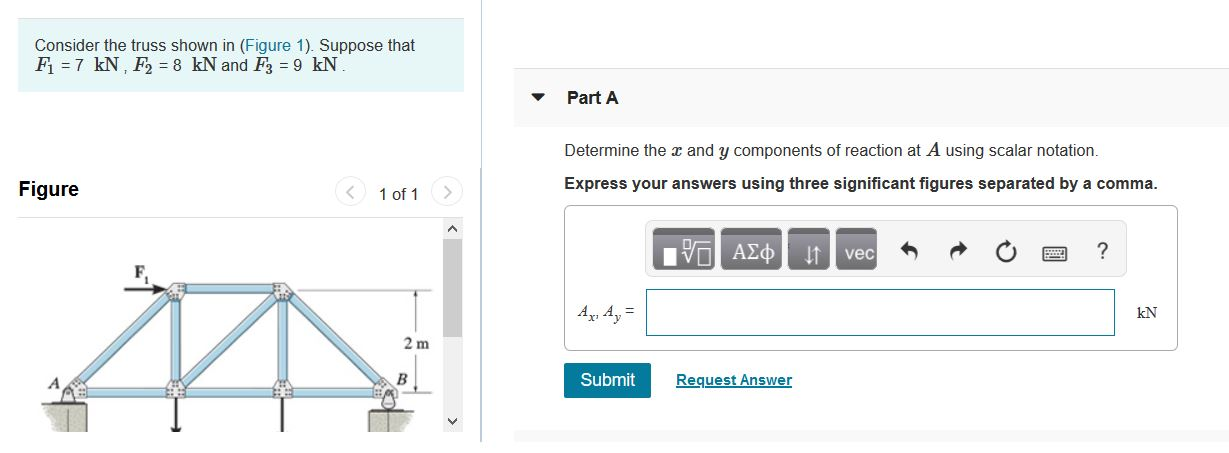 Solved I need help with part A and part B of the two Statics | Chegg.com