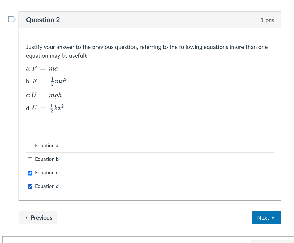 Justify your answer to the previous question, | Chegg.com