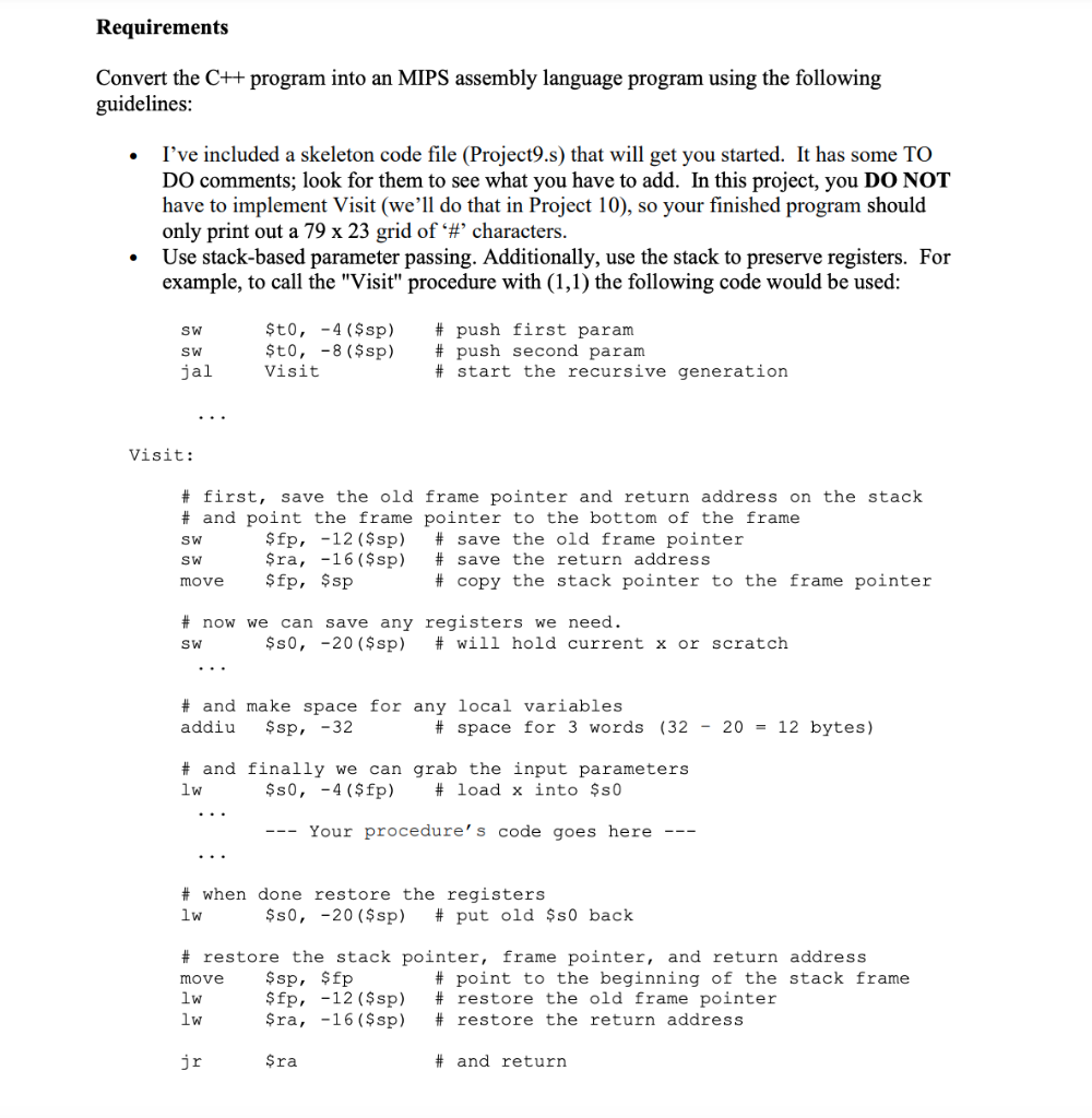 Write a simple program in mars . Please show output | Chegg.com