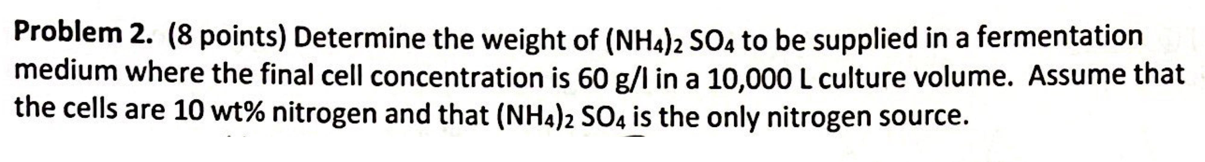 Solved Problem 2. (8 points) Determine the weight of | Chegg.com