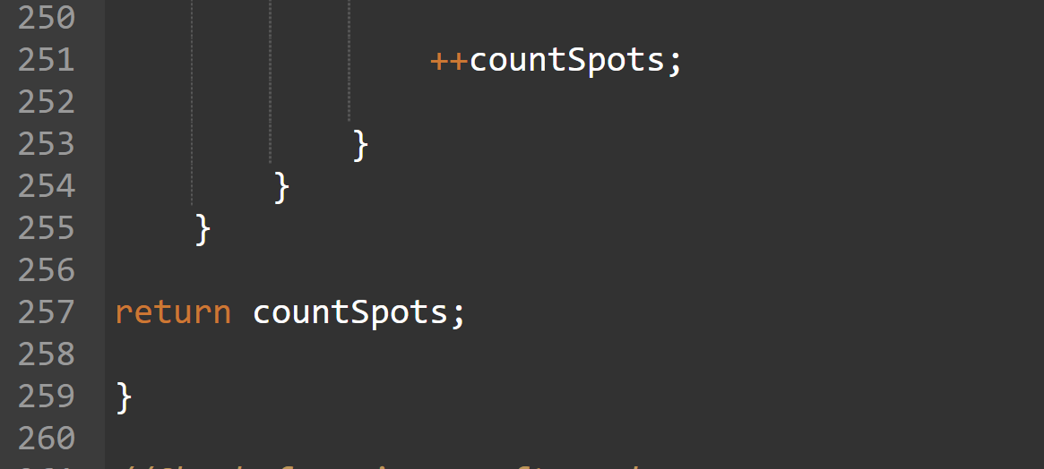 Solved The code is in C There is a bug in the code (function | Chegg.com