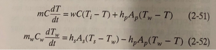 Solved Chapter 4 Transfer Function Models 66 49 For the | Chegg.com