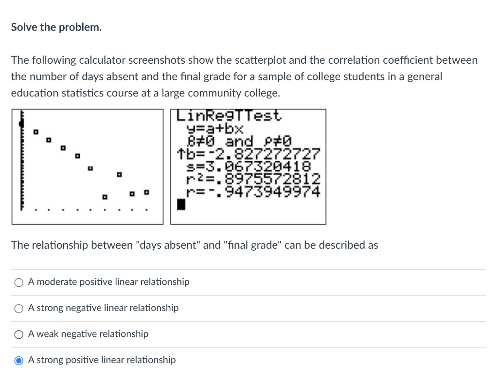 Solved Solve the problem. The following calculator | Chegg.com