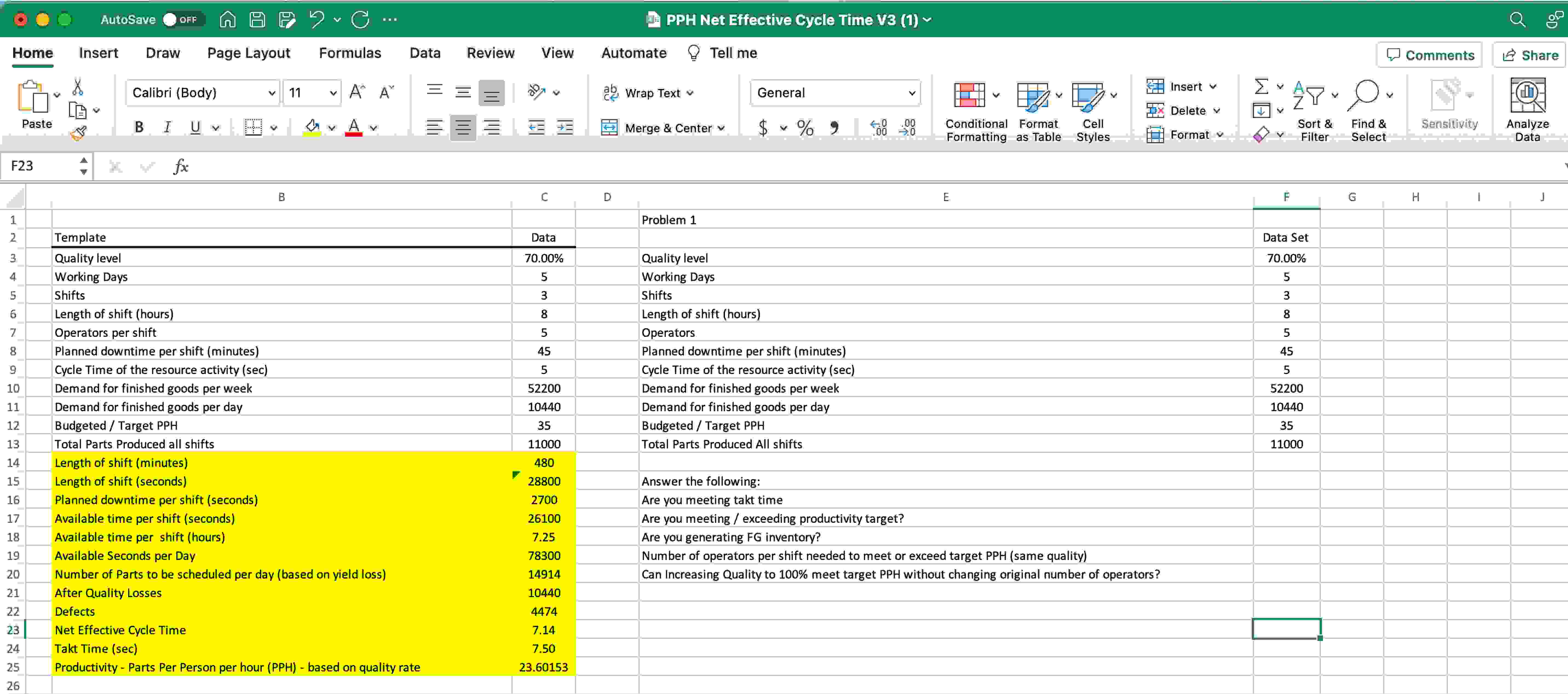 Solved I Have The Following Data Inputted Into Microsoft 3566