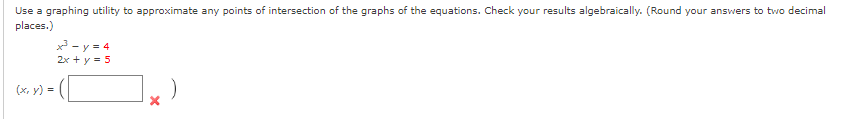 Use a graphing utility to approximate any points of | Chegg.com
