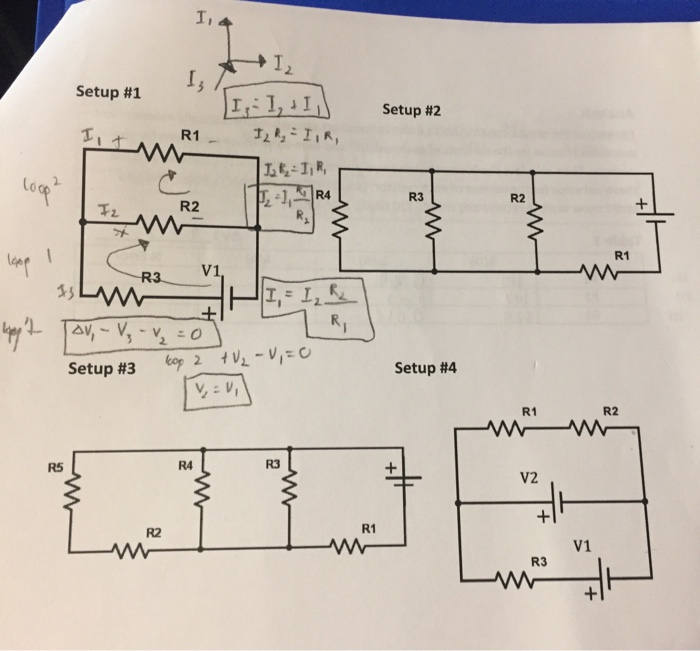 Solved Calculating current and percent error for setup 3 it | Chegg.com