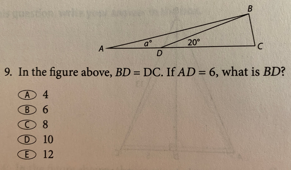 Solved In the solution below, how did we know that angle BDC | Chegg.com