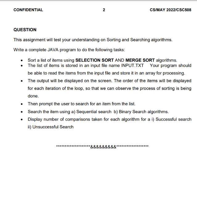 Solved This assignment will test your understanding on | Chegg.com