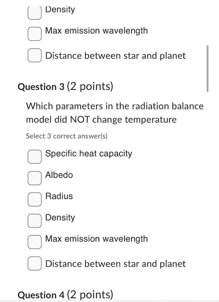 Solved note-for number 2 and number 3 ----(choose 3 correct | Chegg.com