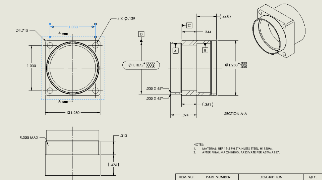 Solved Diameters A & B are the bearing journals (2 bearings | Chegg.com