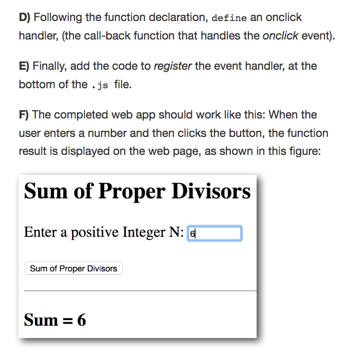 Solved In JavaScript please. Coding using atom and testing | Chegg.com