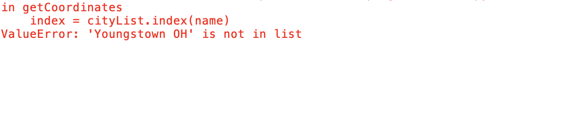 Solved I've been revising my code, and it still hasn't | Chegg.com