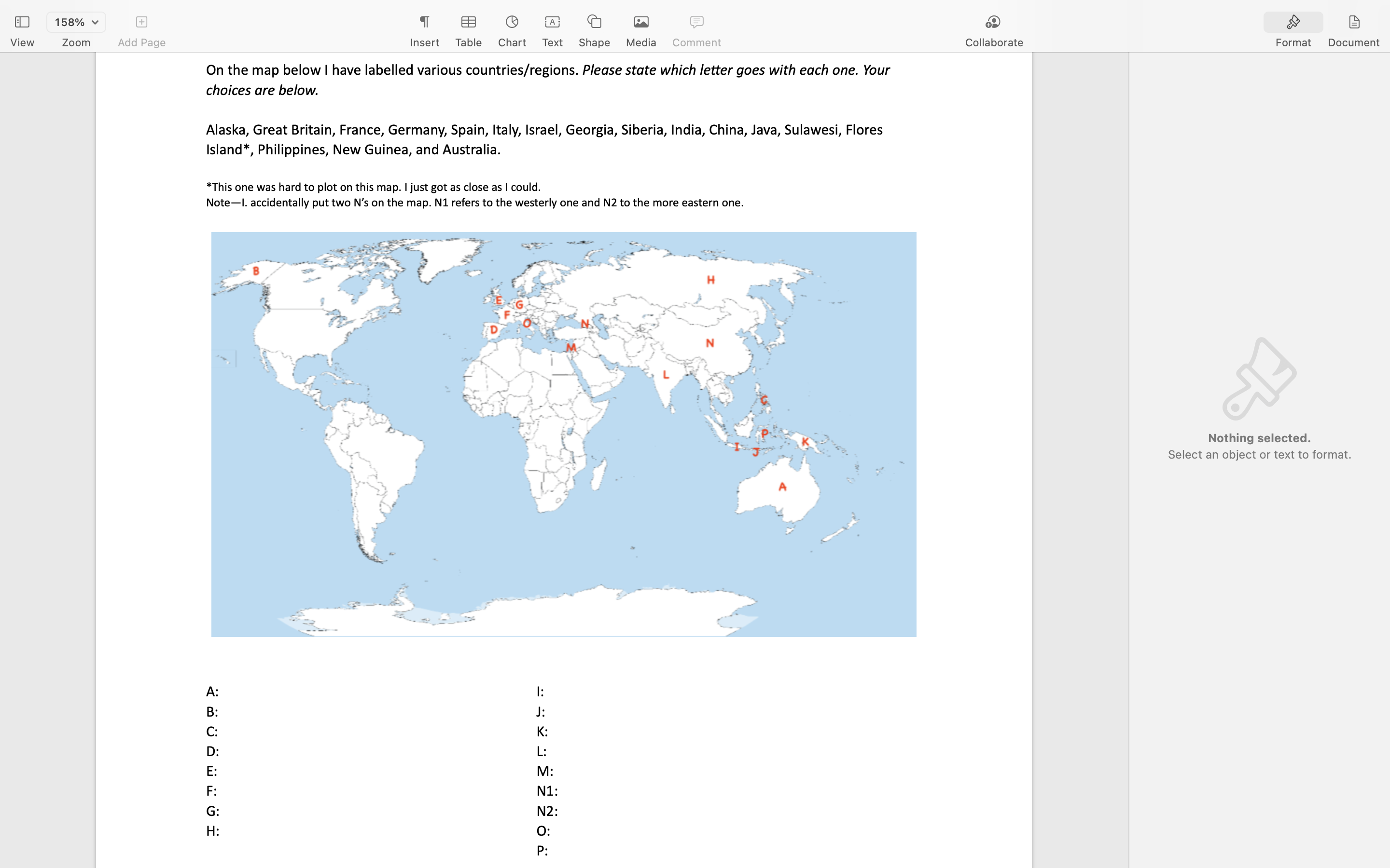 Solved 158% v + A CL 9 View Zoom Add Page Insert Table Chart | Chegg.com