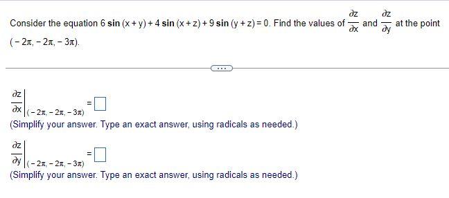 Solved Consider the equation | Chegg.com