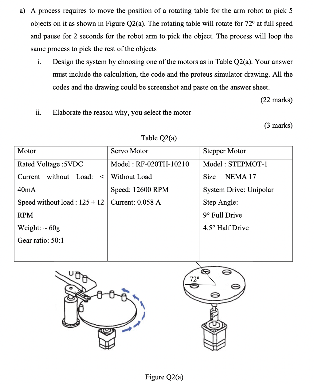 Solved a) A process requires to move the position of a | Chegg.com