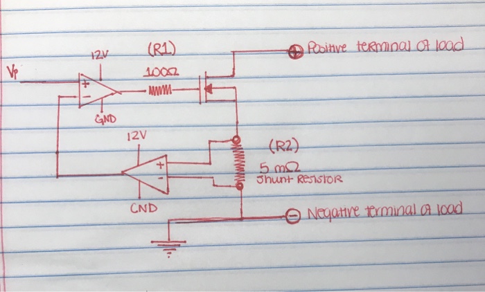 Solved This is the basic functioning of a dc electronic load | Chegg.com