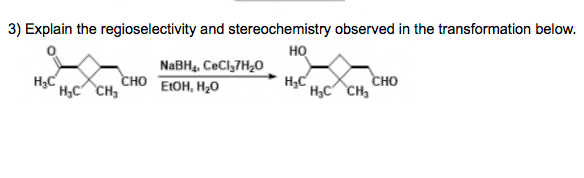 Solved 3) Explain the regioselectivity and stereochemistry | Chegg.com