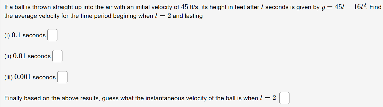Solved If a ball is thrown straight up into the air with an | Chegg.com