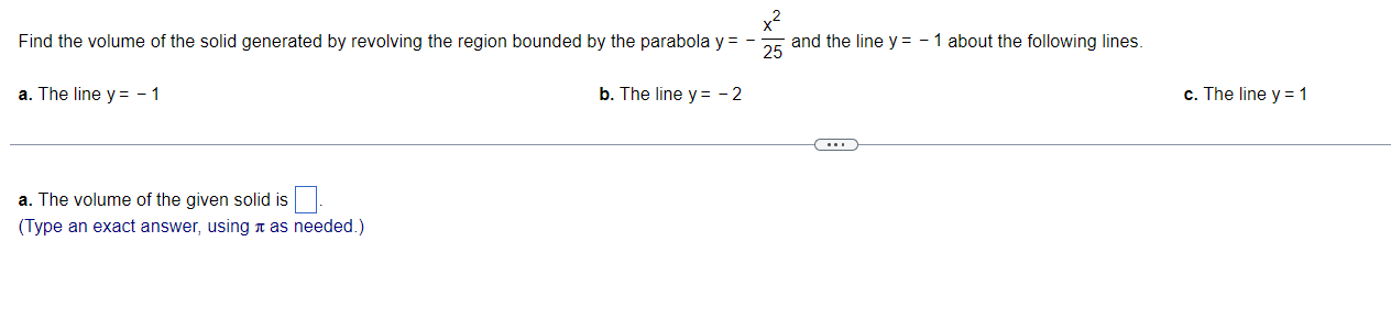 Solved Do not use shell method for part a and b. This is one | Chegg.com