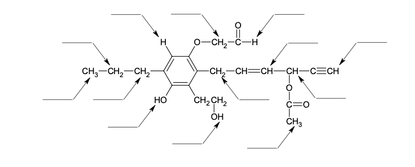 Solved Using any table of H-NMR chemical shift values, give | Chegg.com