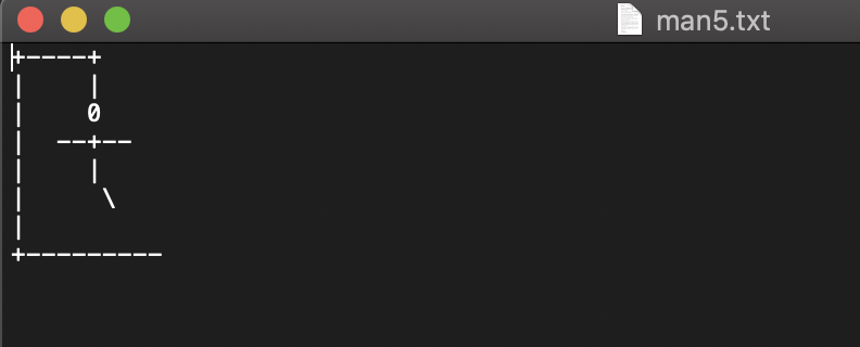 Solved 1. Write a hangman game! Your program should be named | Chegg.com