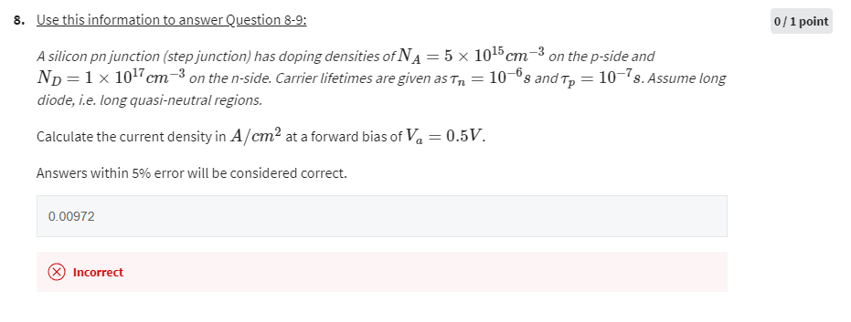 Solved 6. Use this information to answer Question 6-8: | Chegg.com