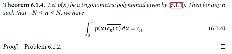 Solved 6.1.2. (Proves Theorem 6.1.4) Let N p(x) = { Chen(x). | Chegg.com